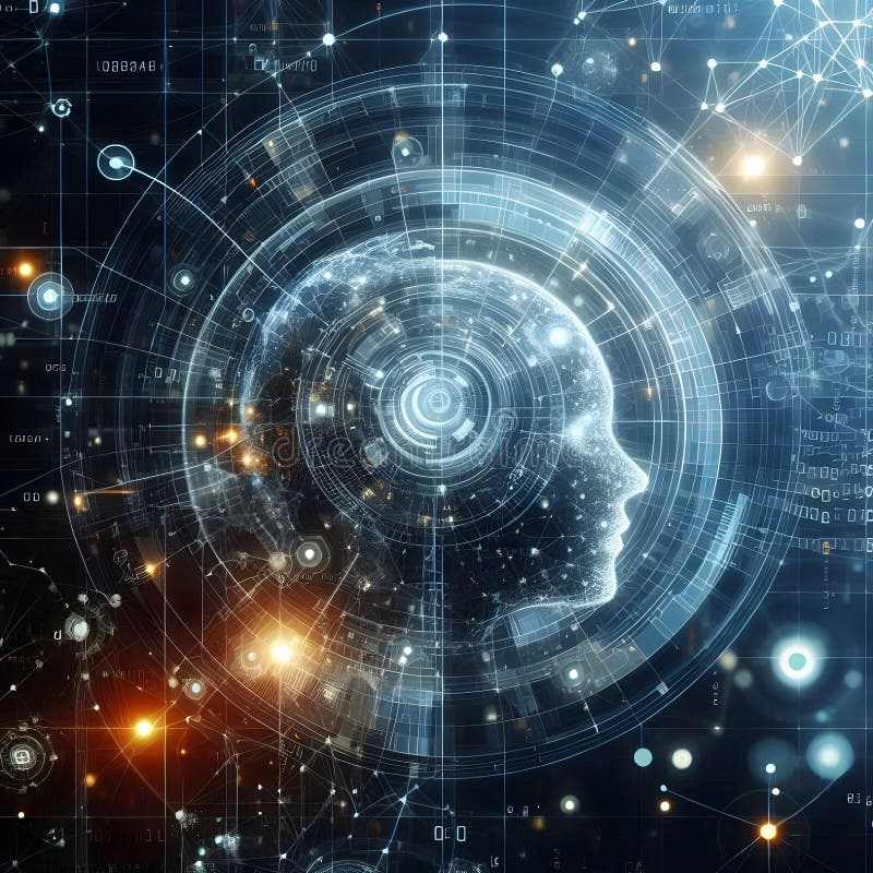 Artificial Intelligence Background Innovation Background Stock ...