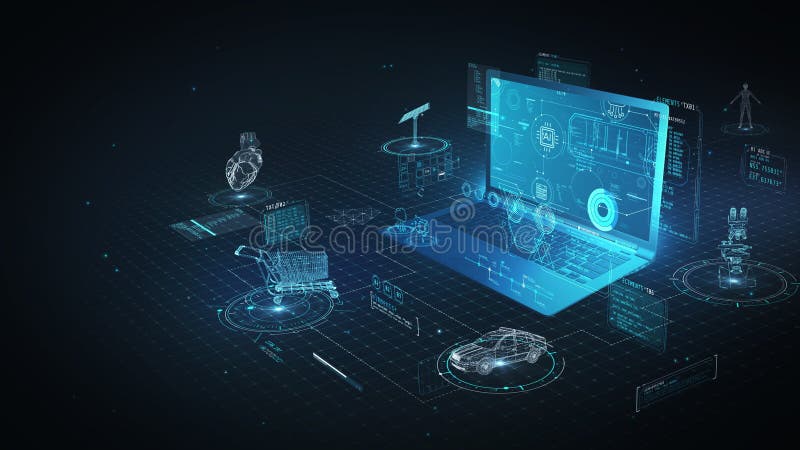 Artificial Intelligence is Being Introduced into Areas of Life. Stock ... Artificial Intelligence is Being Introduced into Areas of Life. Stock ...