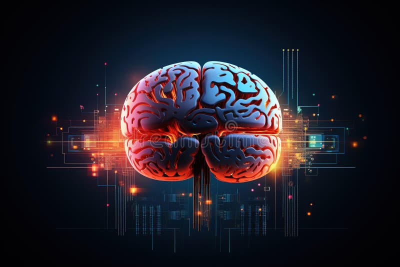 Artificial Intelligence Brain, Digital Abstract Technology Futuristic ... Artificial Intelligence Brain, Digital Abstract Technology Futuristic ...