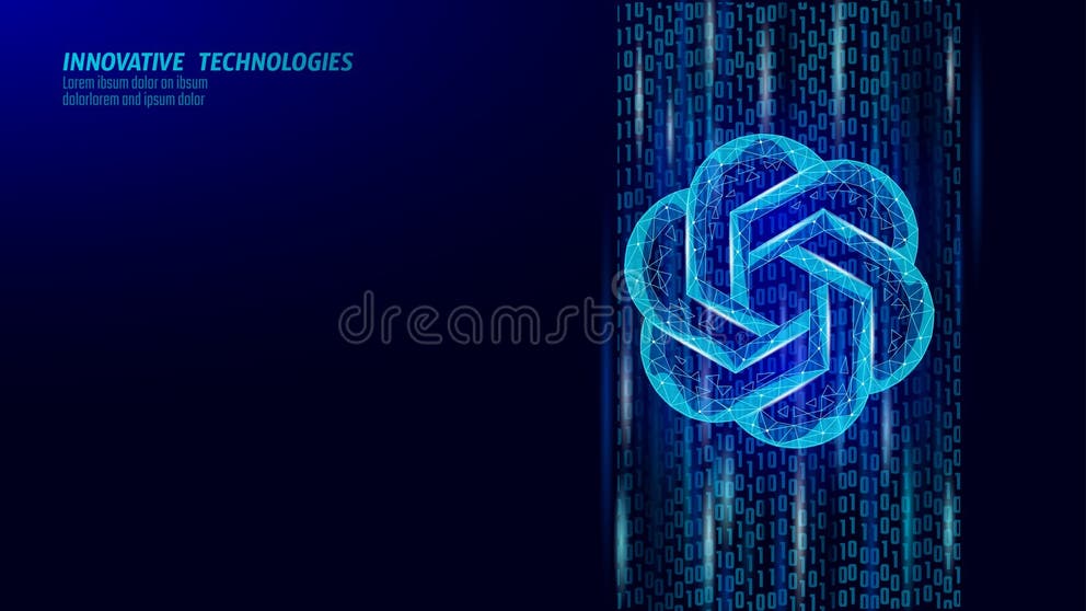 Artificial Intelligence Chat GPT. Machine Learning Online Technology Concept on Cloud Internet ...