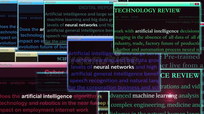 Artificial Intelligence Chatbot Machine Learning and Neural Networks ...