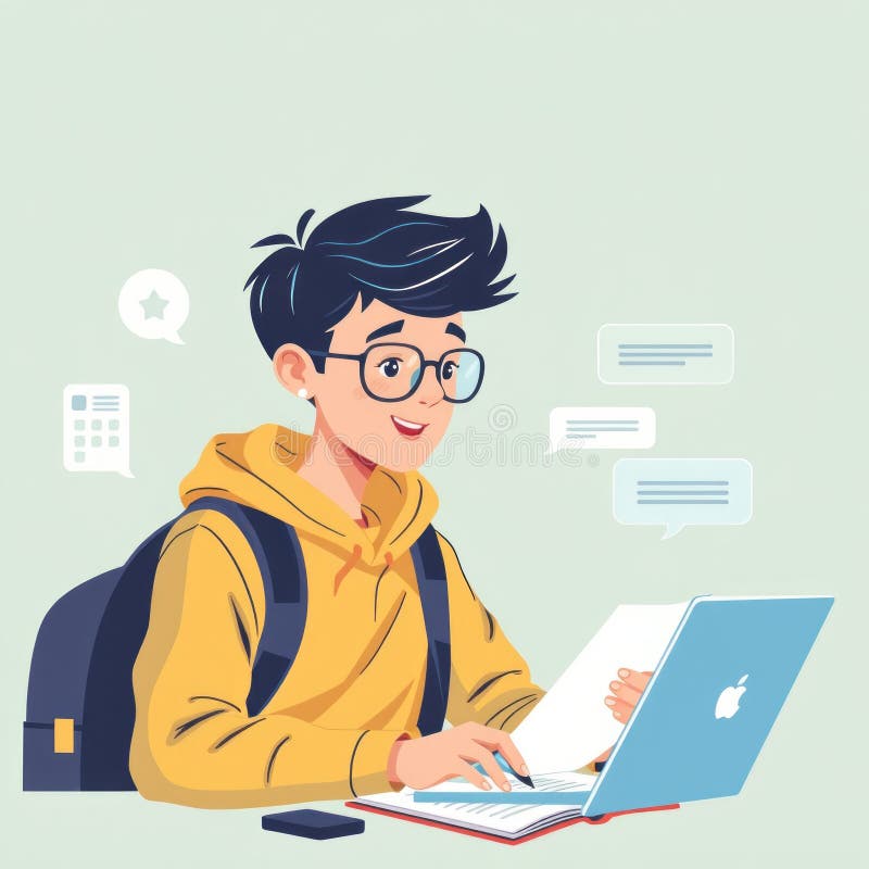 An Artificial Intelligence Chatgpt Communication is Being Used by a ...