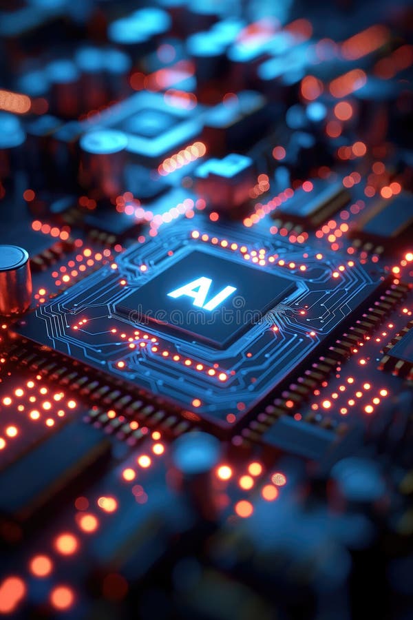 Artificial Intelligence Chip Concept. AI Optimized Circuit Board Stock ... Artificial Intelligence Chip Concept. AI Optimized Circuit Board Stock ...