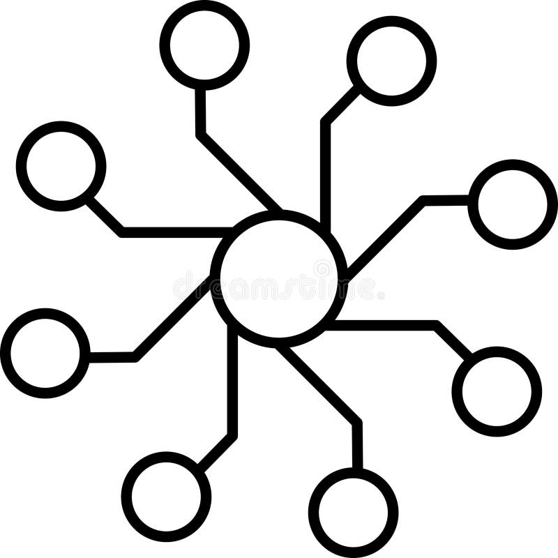 AI Platform Artificial Intelligence Ai Chip Vector Sign Outline Icon ...