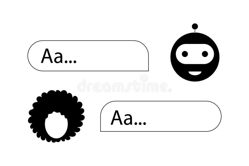 Artificial Intelligence Communicates with the Help of a Messenger. Chat ...