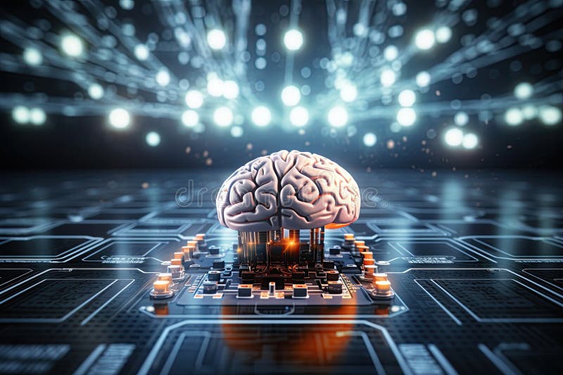 5,536 Generative Ai Computer Brain Stock Photos - Free & Royalty-Free ...