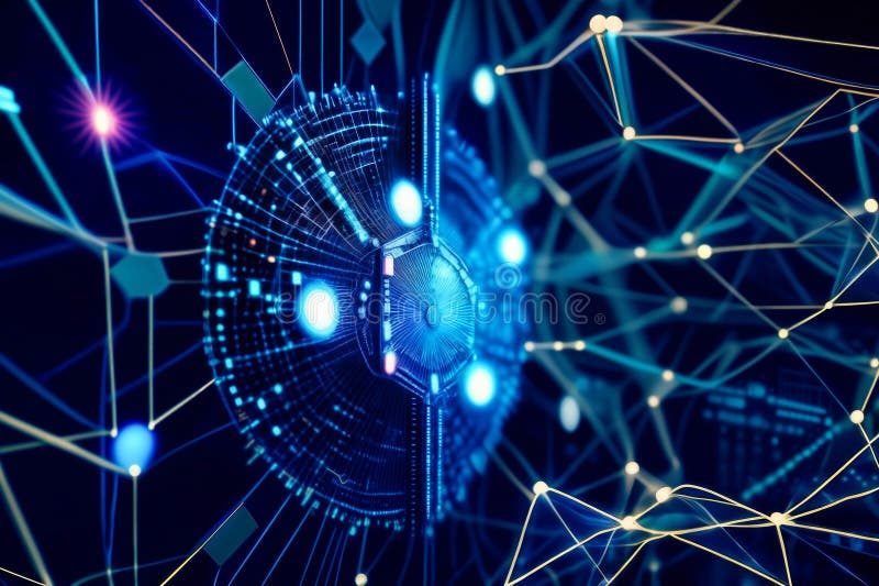 Artificial Intelligence Concept Artificial Intelligence Computer Processor Unit Stock