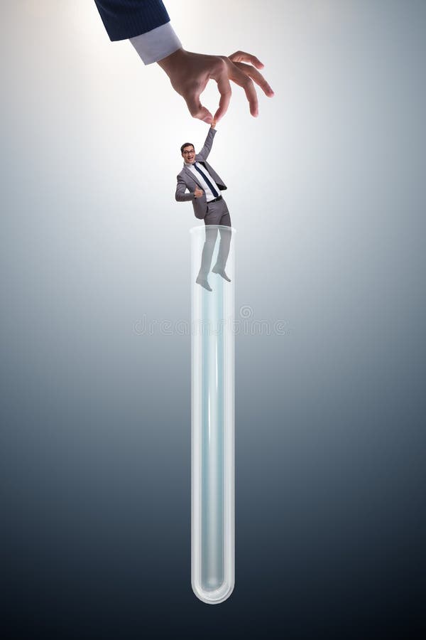 The Artificial Intelligence Concept with Businessman Out of Tube Stock ... The Artificial Intelligence Concept with Businessman Out of Tube Stock ...