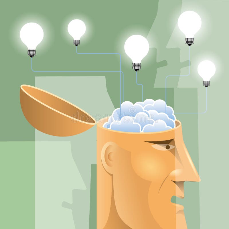 Artificial Intelligence Concept Design, Brainstorming. Stock Vector ... Artificial Intelligence Concept Design, Brainstorming. Stock Vector ...