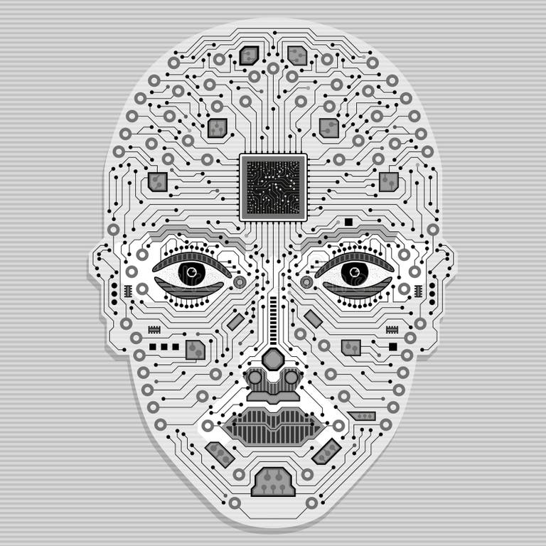 Human Forehead Stock Illustrations – 4,502 Human Forehead Stock ...