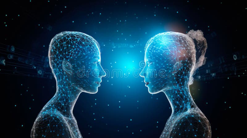 Artificial Intelligence Concept Stock Illustration - Illustration of ...