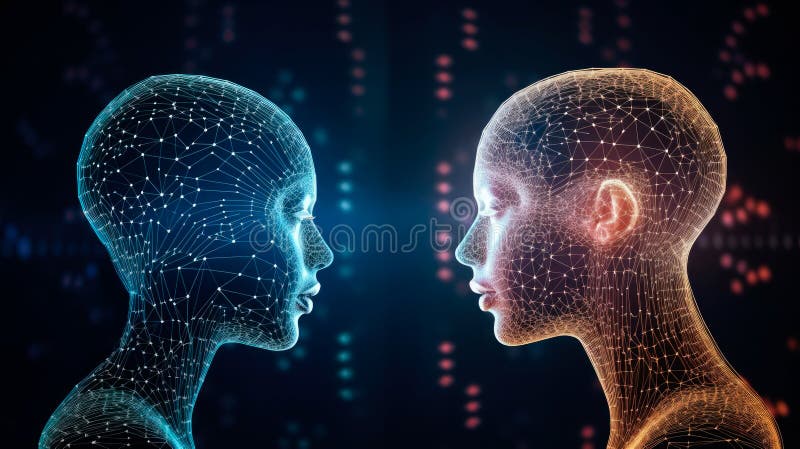Artificial Intelligence Concept Stock Illustration - Illustration of ...