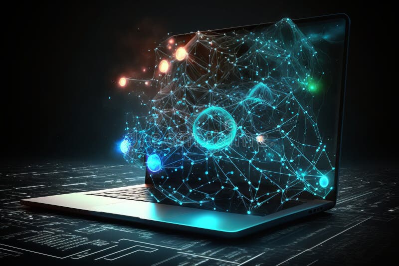 Artificial Intelligence Concept Stock Illustration - Illustration of ...