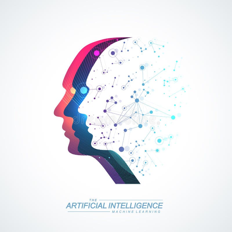 Artificial Intelligence Concept Machine Learning Digital Brain Neural Networks And Learning