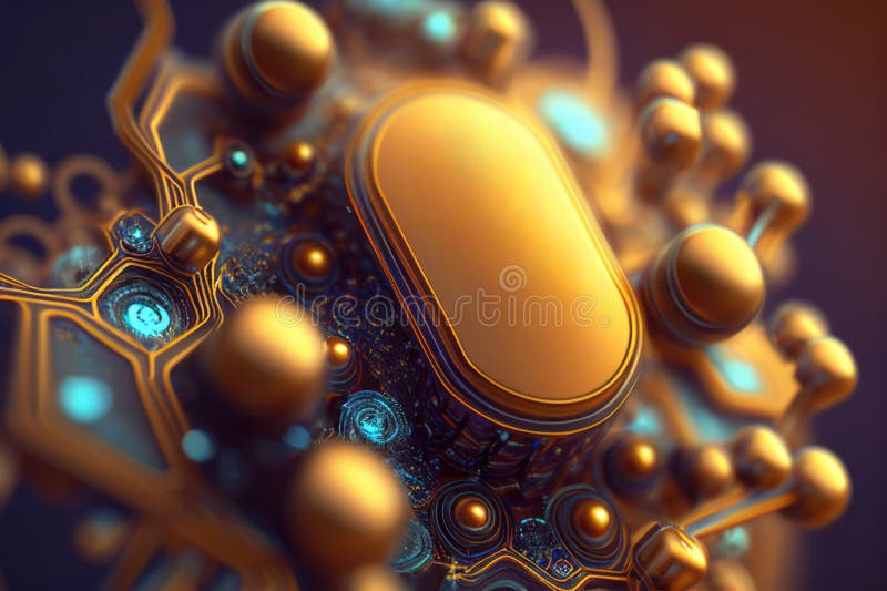 Macro Electronic Circuits. AI Generative Stock Illustration ... Macro Electronic Circuits. AI Generative Stock Illustration ...