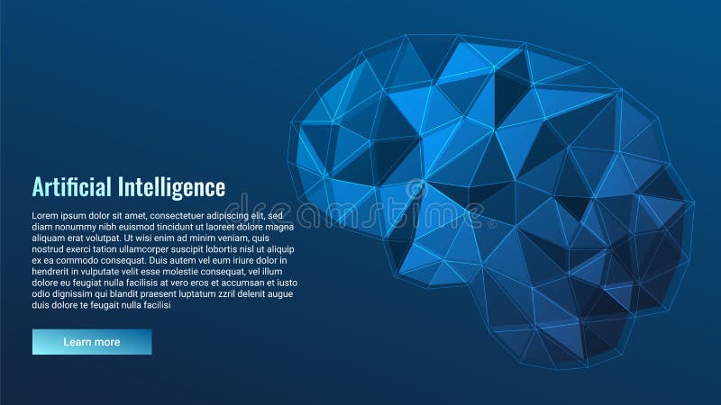 Artificial Intelligence Concept, Modern Technologies. Brain ...