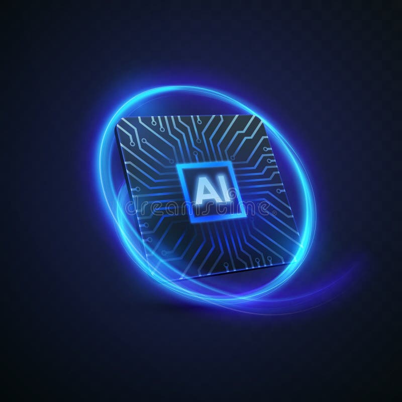 Artificial Intelligence Concept Stock Vector - Illustration of icon ...