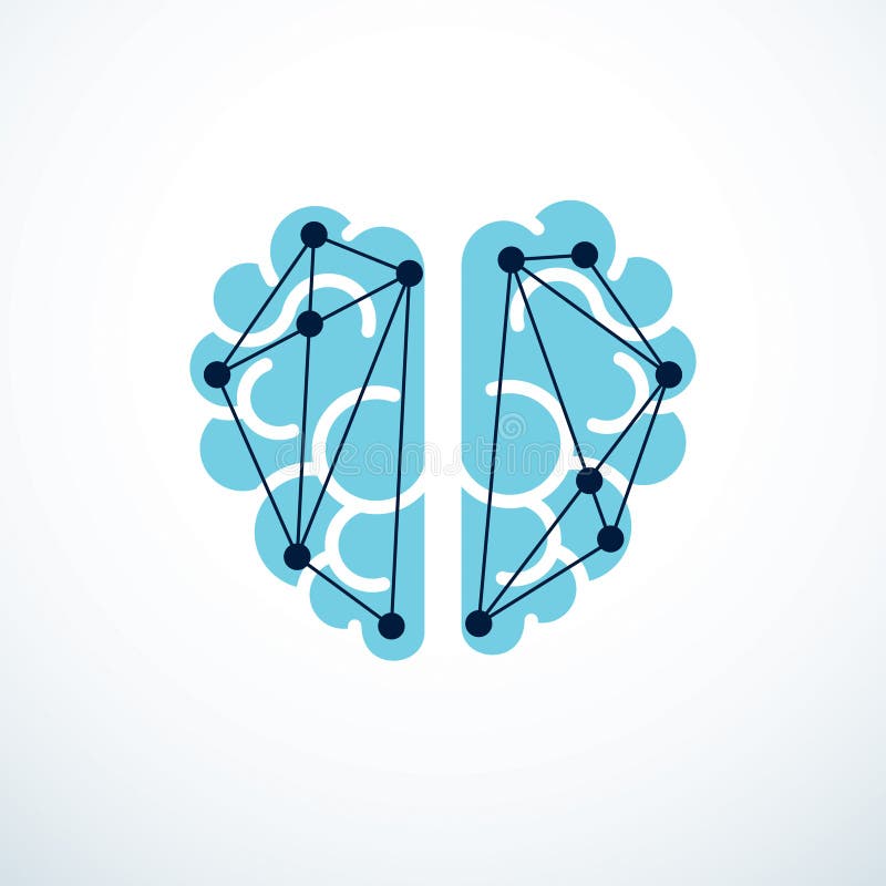 Artificial Intelligence Concept Vector Logo Design. Human Anatomical ... Artificial Intelligence Concept Vector Logo Design. Human Anatomical ...