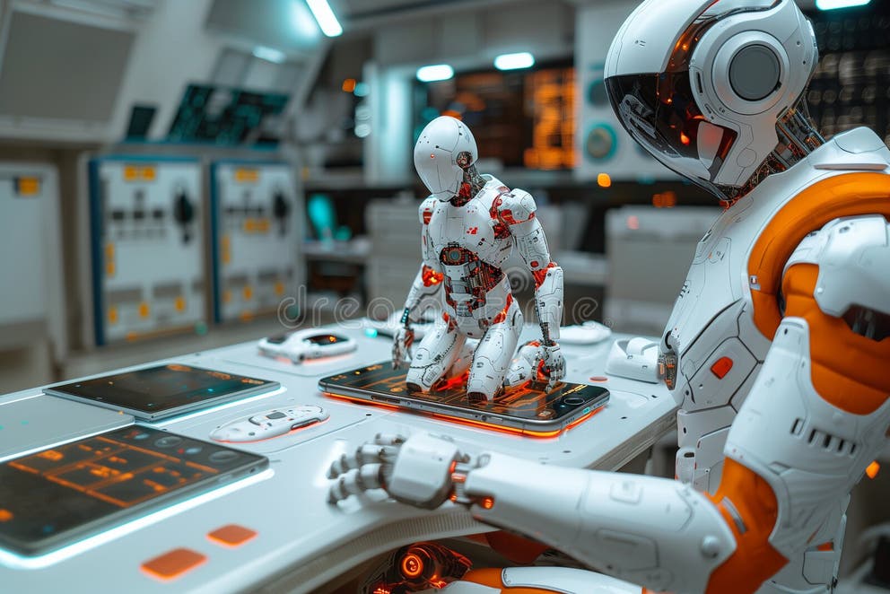 Artificial Intelligence Cyber Algorithms, Cyborg, Virtual Cyberspace, Human Communitcation with ...