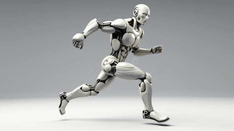 3d Running Robot Headphone Stock Photos - Free & Royalty-Free Stock ...