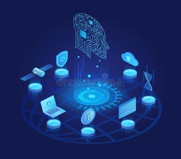 Computer Science Ai Cartoon Stock Illustrations – 14,066 Computer ...