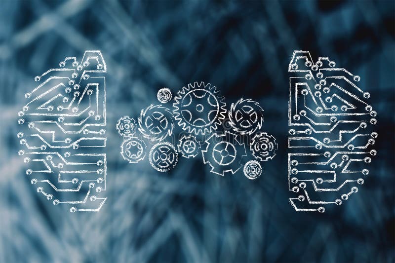 Artificial Intelligence and Deep Learning , Gearwheel Mechanism with ...