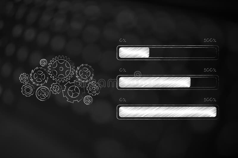 Artificial Intelligence and Deep Learning, Gearwheel Mechanism with ...