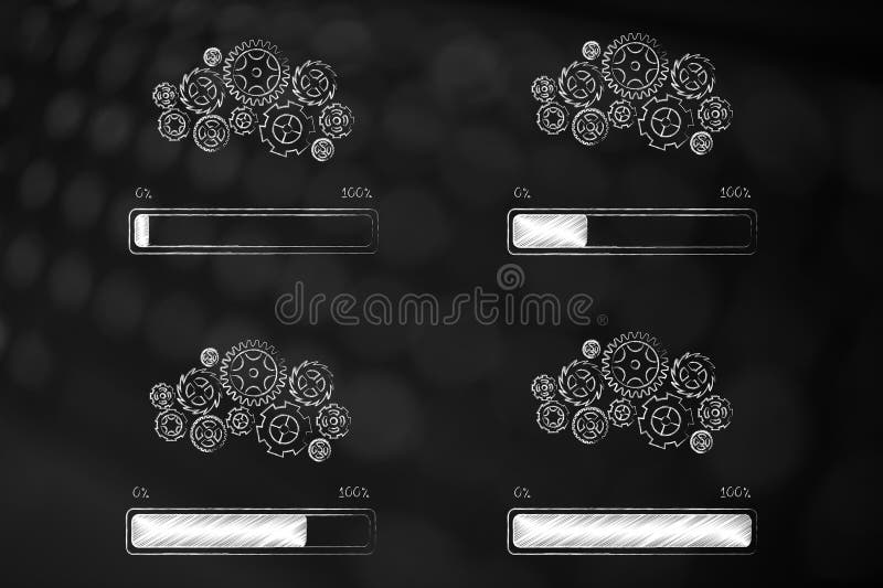 Artificial Intelligence and Deep Learning, Gearwheel Mechanism with ...