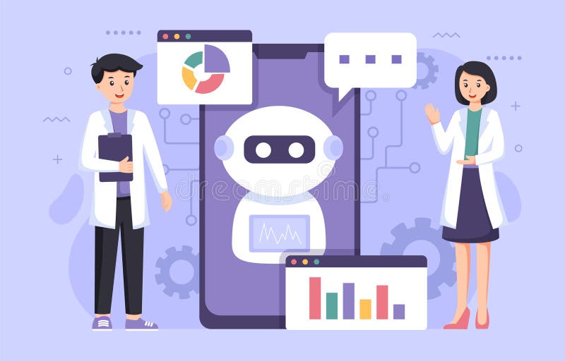 Artificial Intelligence Design Vector. AI Technology and Cyber ...