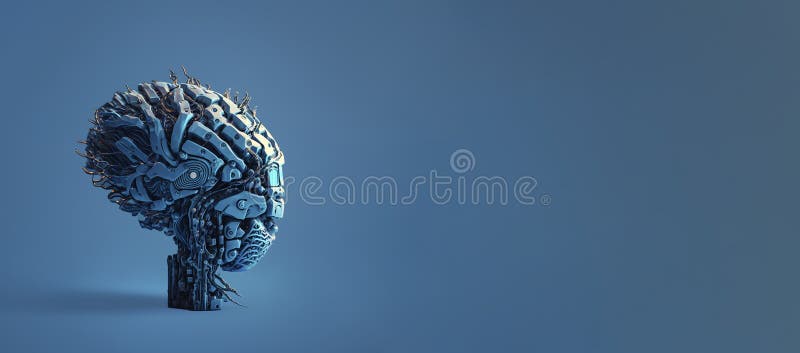 Artificial Intelligence Development Concept. Stock Illustration ...