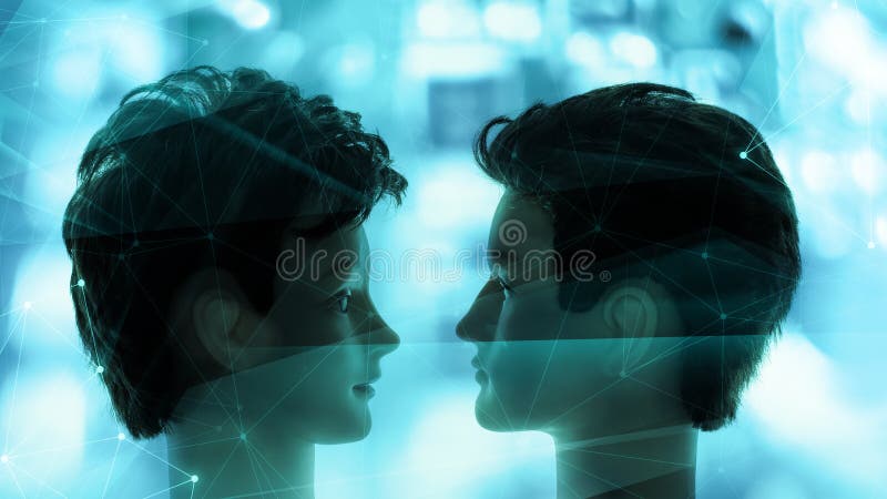 Artificial Intelligence Digital Technology Ai Brain Conception Stock ...