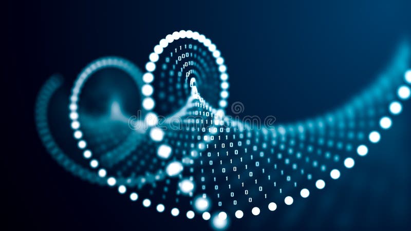 Artificial Intelligence DNA Molecule Concept Stock Illustration ...