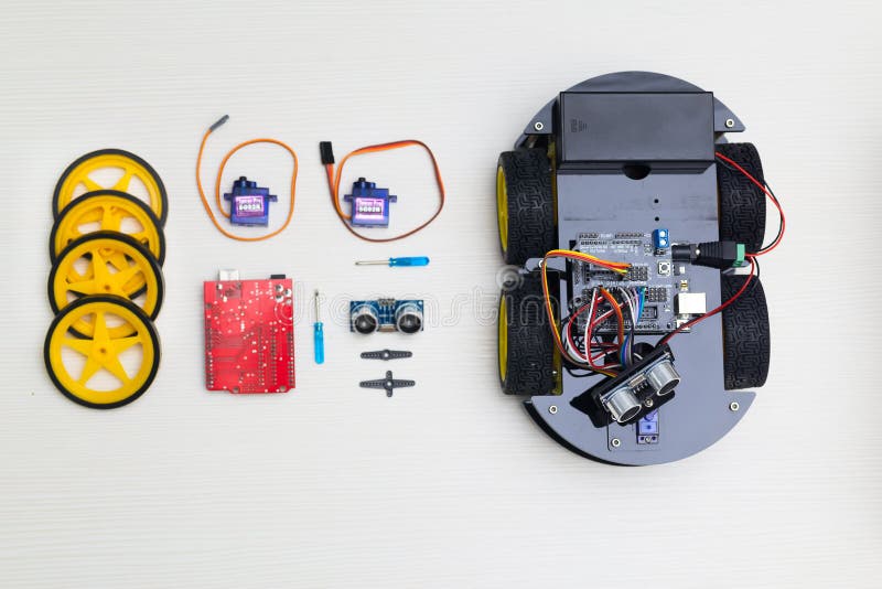 Artificial Intelligence. Electronics Module Set Stock Photo - Image of ...