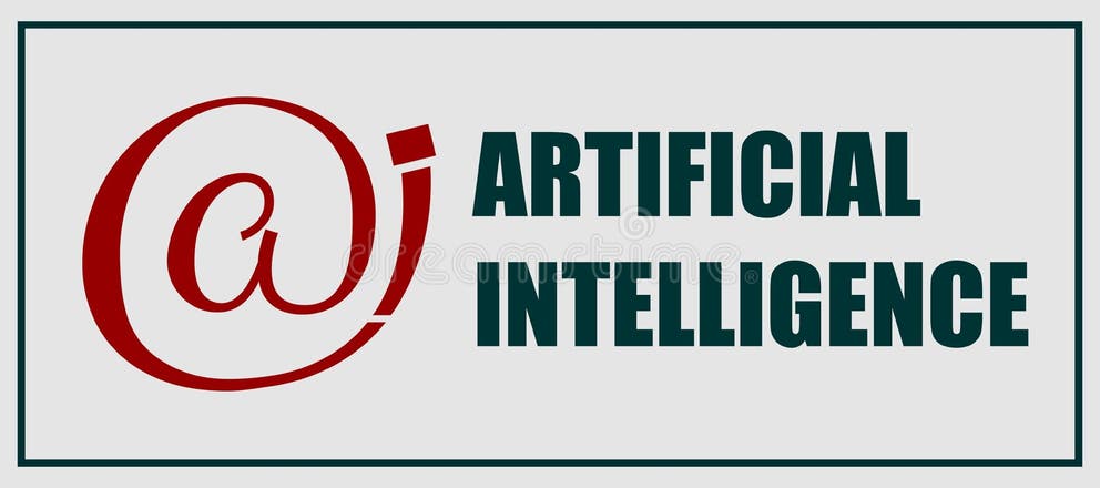 Artificial Intelligence Emblem Stock Illustration - Illustration of ...