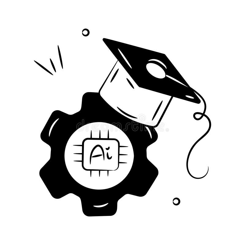 Ai Education stock vector. Illustration of innovation - 337985467