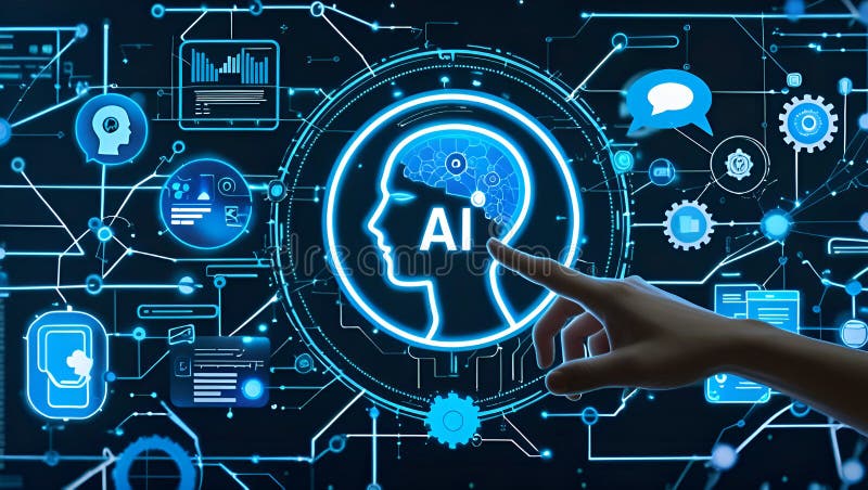 Artificial Intelligence Future AI Technology, Digital Innovation & Machine Learning Stock ...