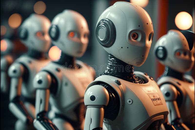 Artificial Intelligence Future Industry Engineering. AI Computer ...