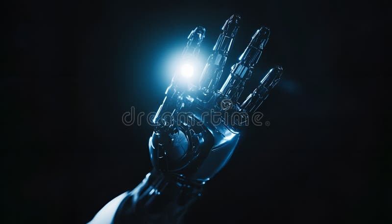 Artificial Intelligence, Future Technology and Business Concept - Robot ...