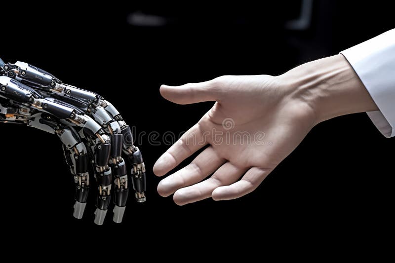 Artificial Intelligence. Future Technology and Communication Concept ...