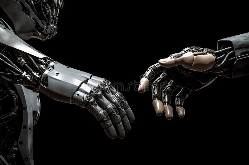 Artificial Intelligence. Future Technology and Communication Concept ...