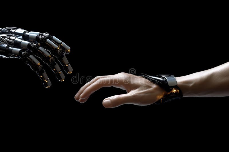 Artificial Intelligence. Future Technology and Communication Concept ...