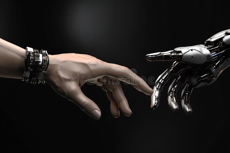 Artificial Intelligence. Future Technology and Communication Concept ...