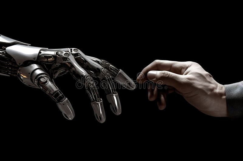 Artificial Intelligence. Future Technology and Communication Concept ...