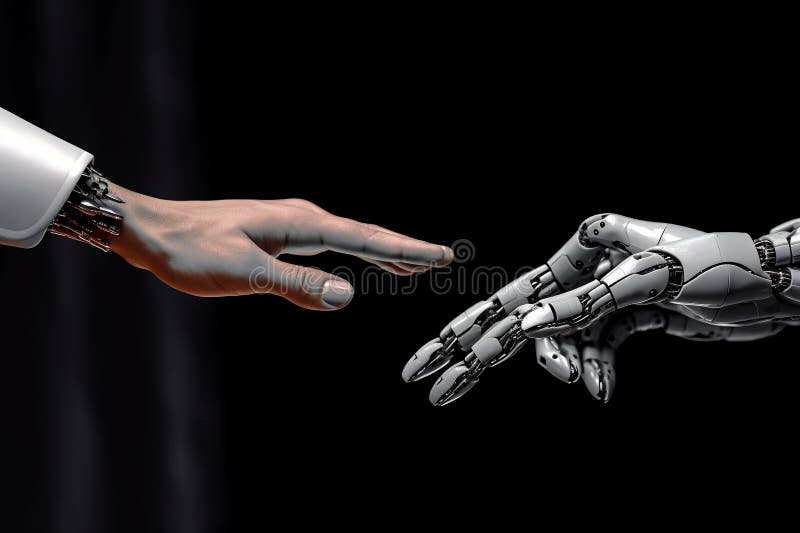 Artificial Intelligence. Future Technology and Communication Concept ...