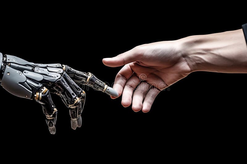 Artificial Intelligence. Future Technology and Communication Concept ...