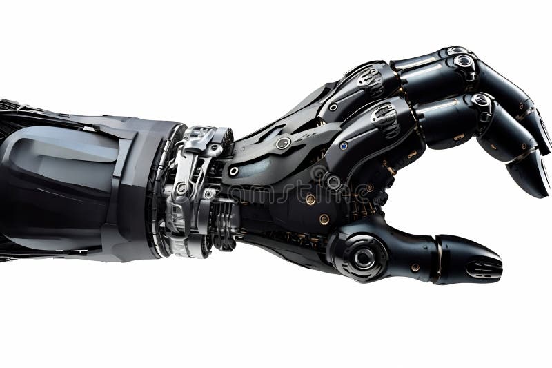 Artificial Intelligence. Future Technology Concept - Robot Hand on a ...