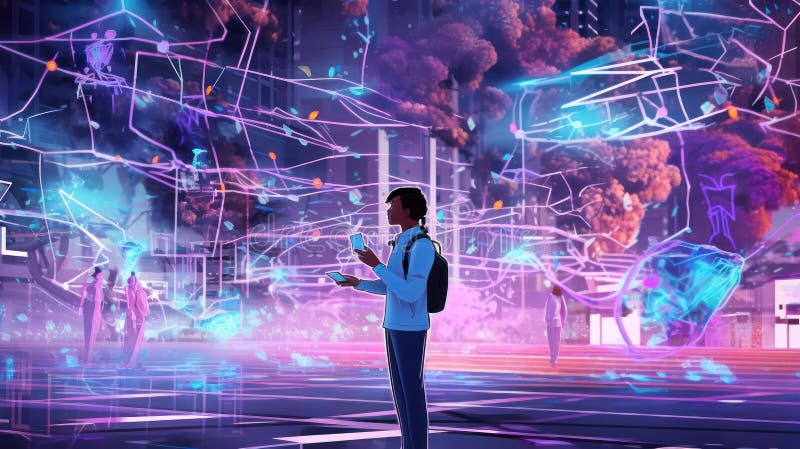 Artificial Intelligence: the Future of Work. Generative AI Stock ...