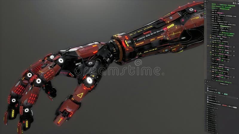 Artificial Intelligence: Gateway To the Future Stock Illustration ...