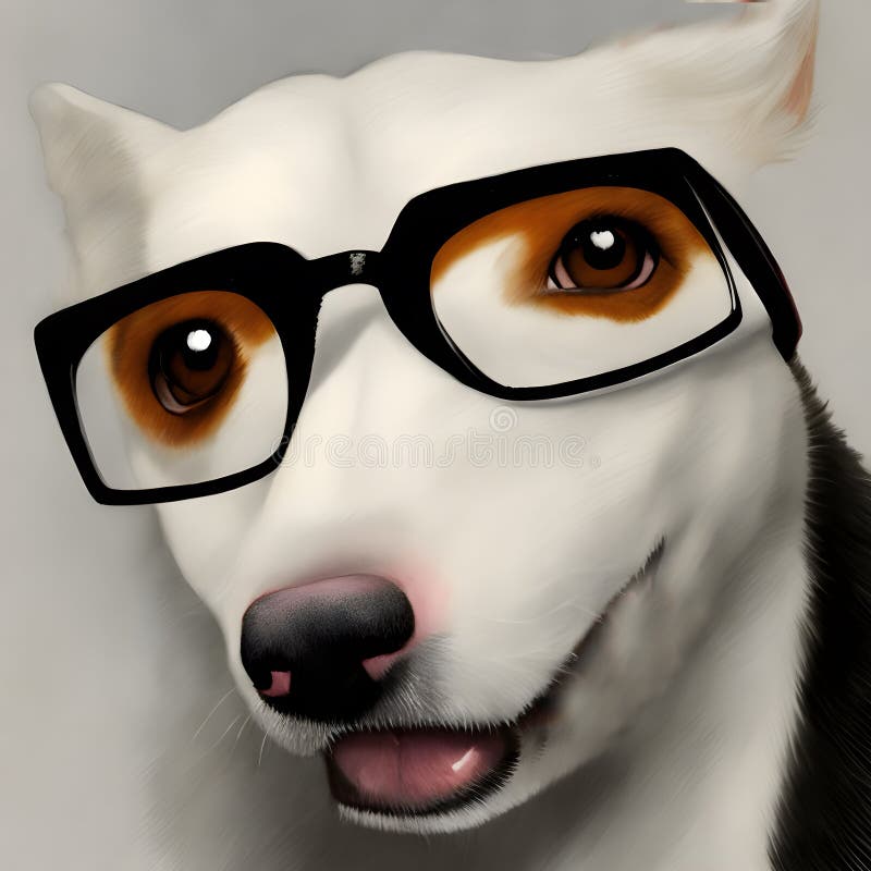 Image of a Couple Different Species of Animals Wearing Spectacles ...