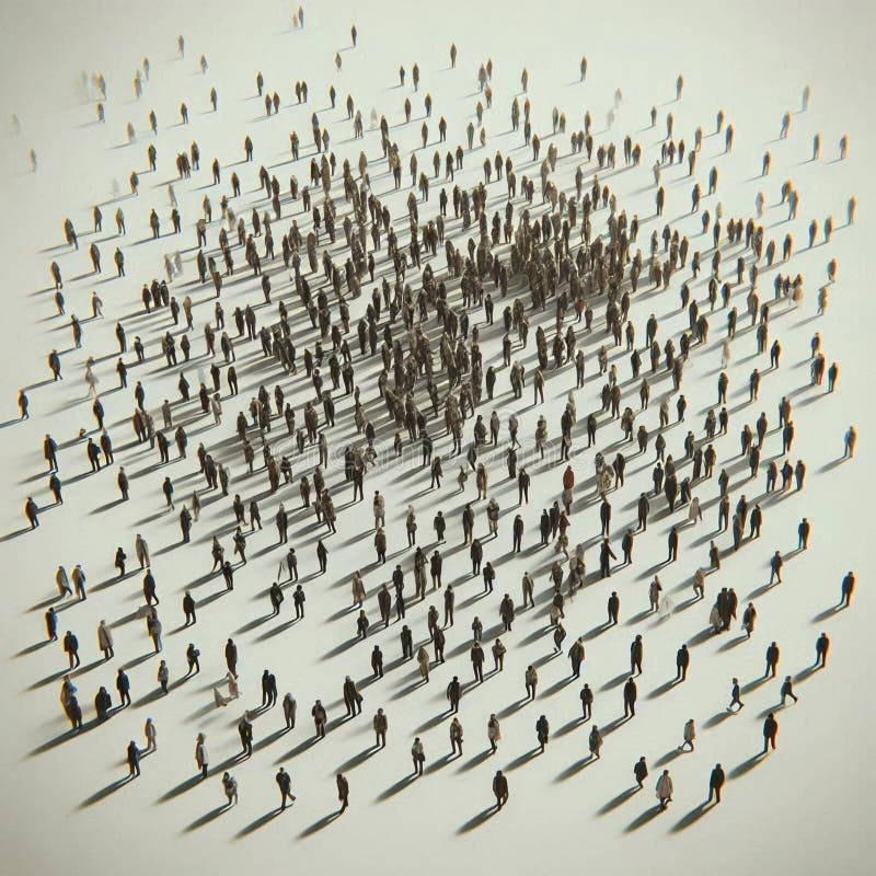 An Incalculable Legion of People Stuck in the Same Solitary Spot ...